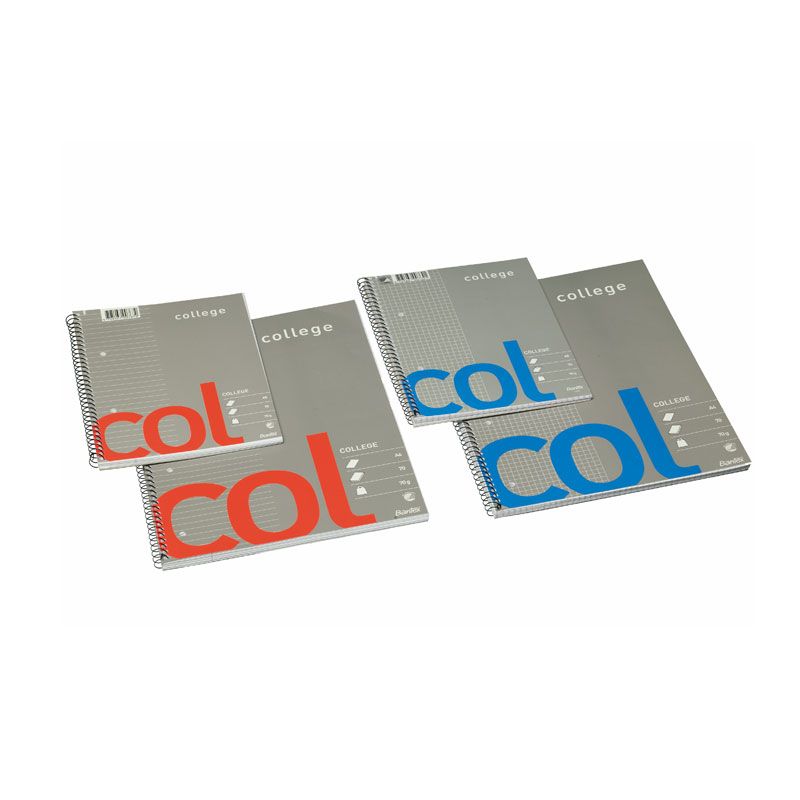 College pad BANTEX, A4, squared, 70 sheets | Officeday
