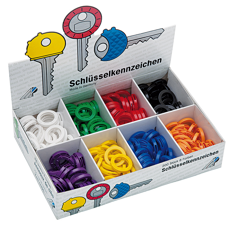 Wedo Identification Key rings, assorted | Officeday