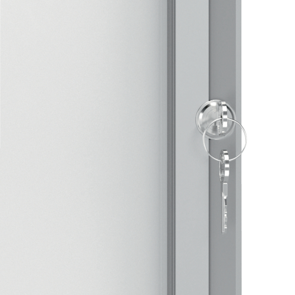 Magnetic Notice Board Nobo Premium Plus,12xA4, lockable, outdoor, lock ...